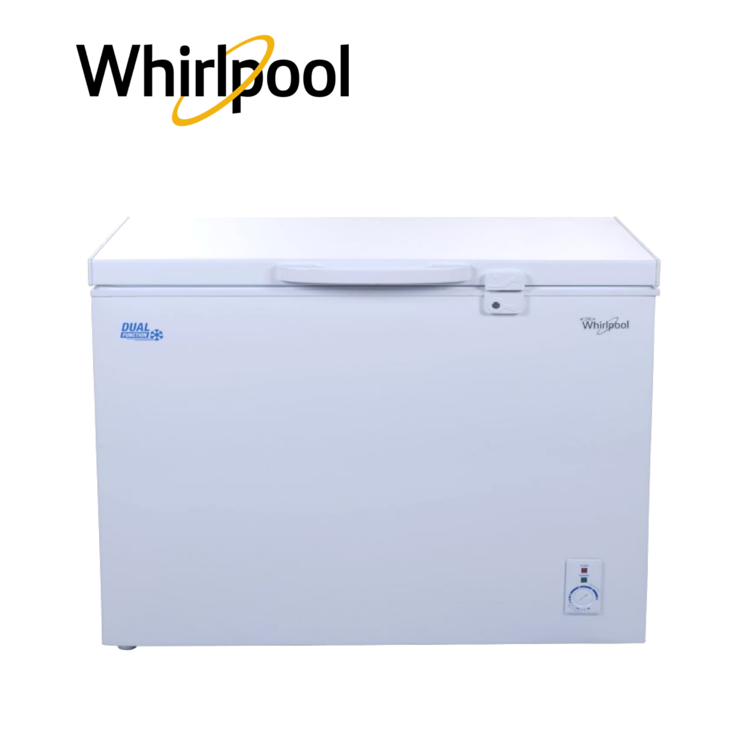 WHIRLPOOL WHM110D6 11 cu.ft. Solid Top w Glass Cover Chest Freezer